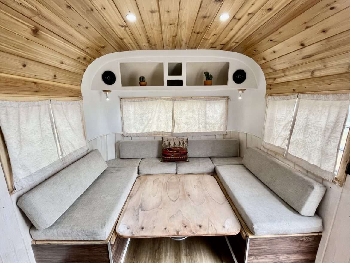 1972 Streamline Vintage Travel Trailer Renovation Part 8 - Shakan Ranch