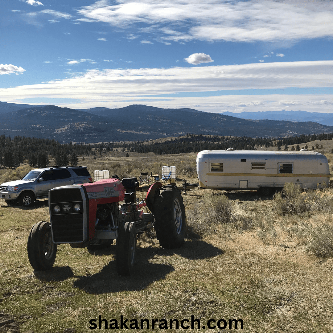 1972 Streamline Travel Trailer Renovation Exterior Photos - Shakan Ranch