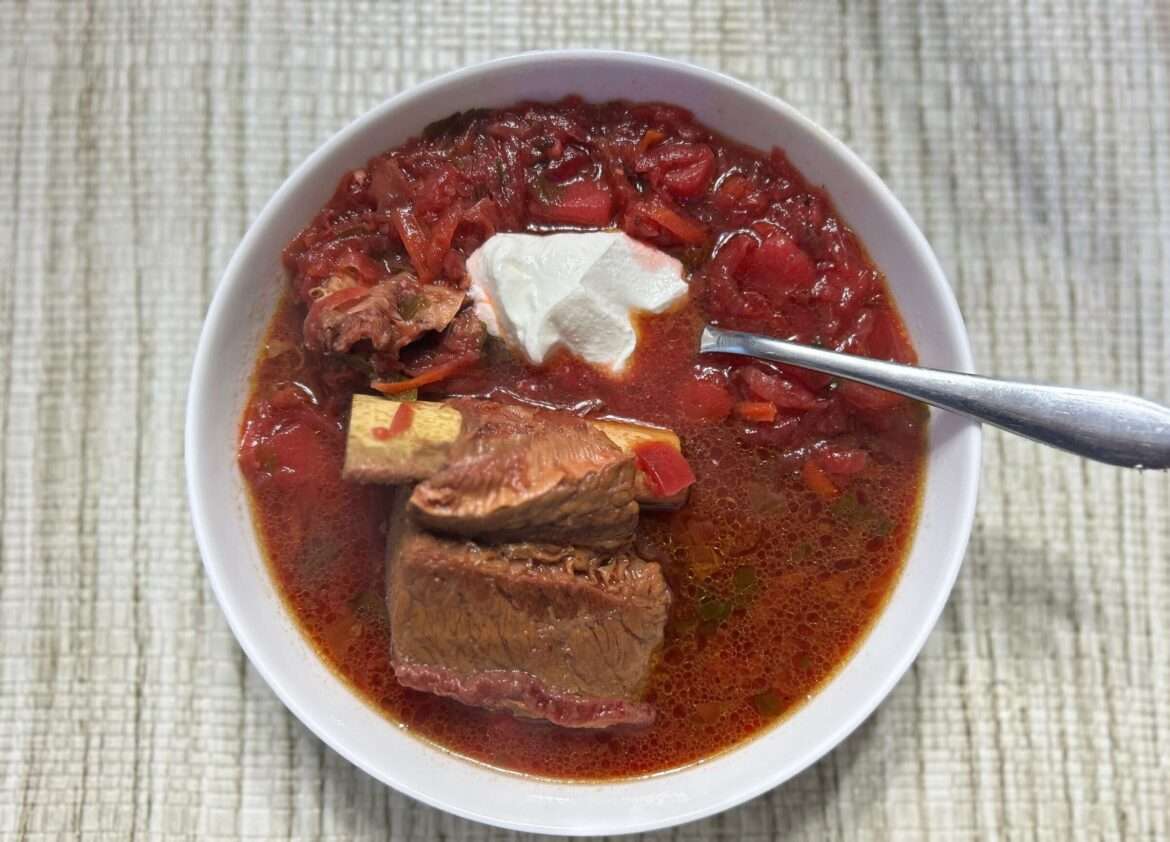 Red Borscht Recipe with Short Ribs - Shakan Ranch