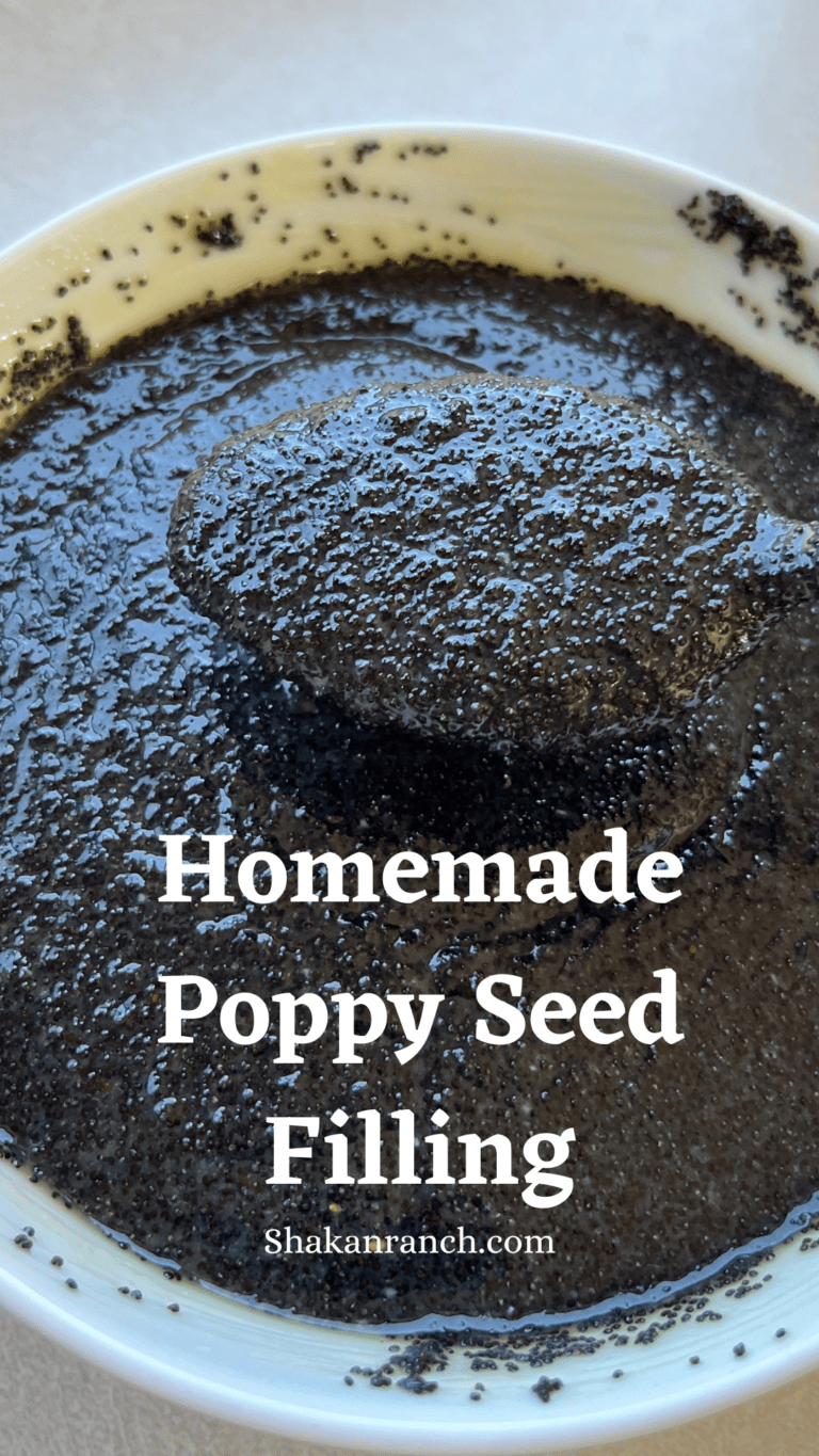 Homemade Poppy Seed Filling Recipe - Shakan Ranch