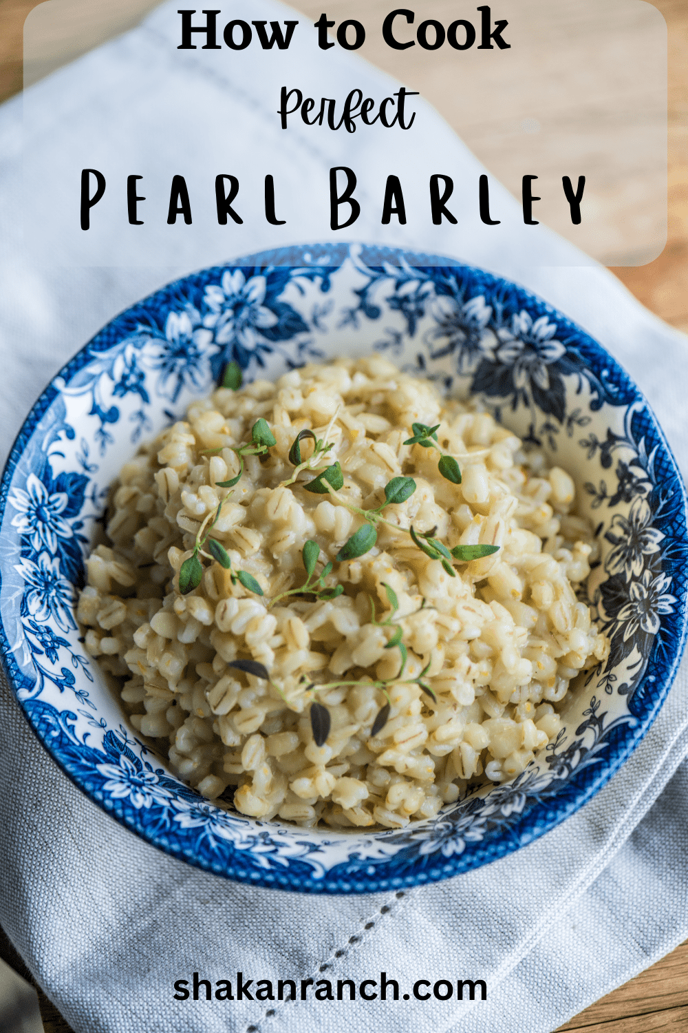 How to Cook Perfect Pearl Barley - Shakan Ranch